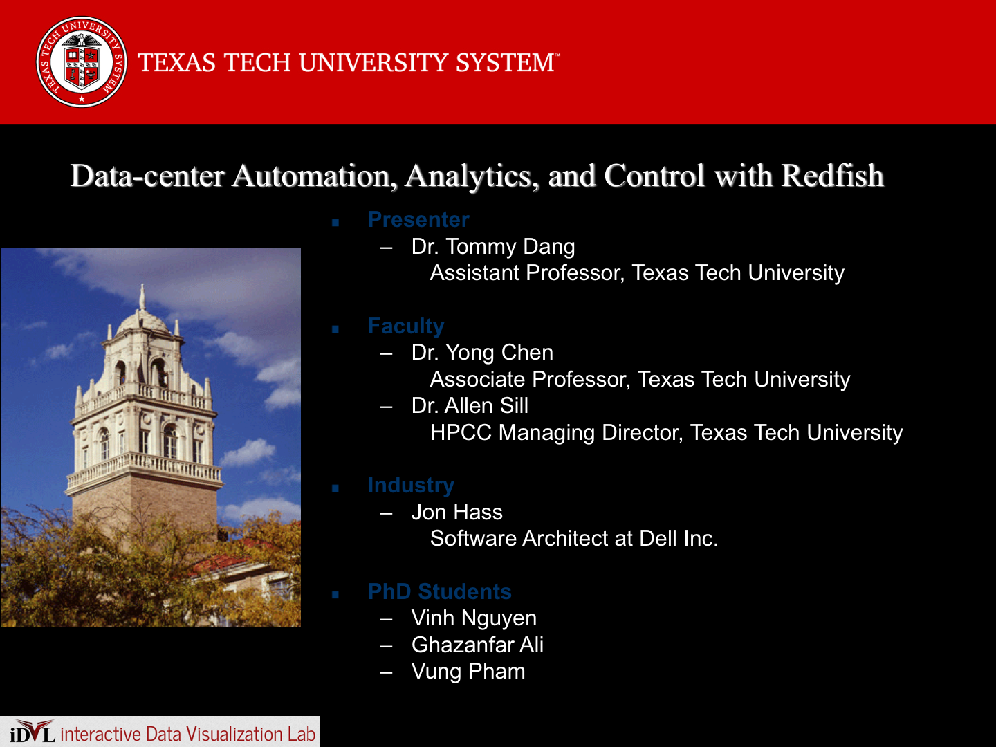 Tommy Dang - Data visualization